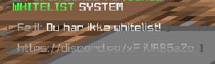 Custom Whitelist system | Scripts | McSkripts