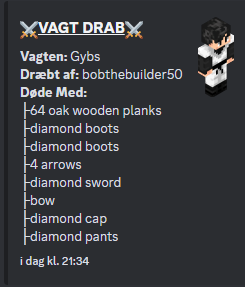 DISKY VAGT LOGS OG SERVER LOGS | Scripts | McSkripts