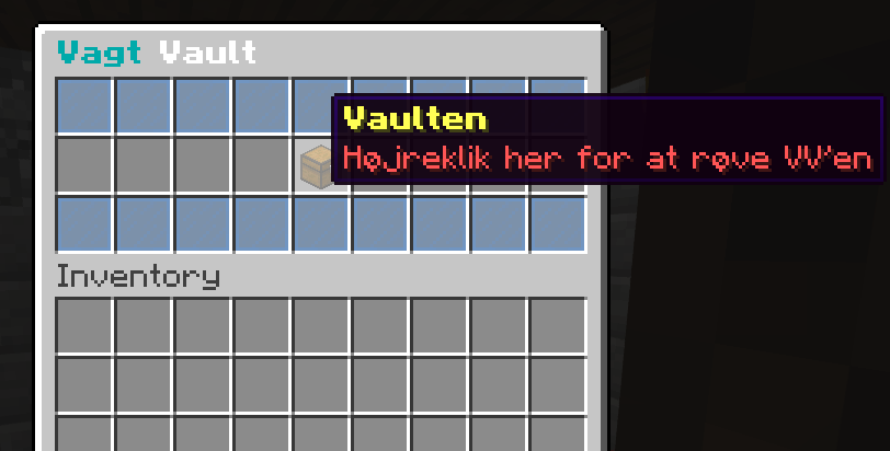 NPC Vagt Vault med GUI | Scripts | McSkripts