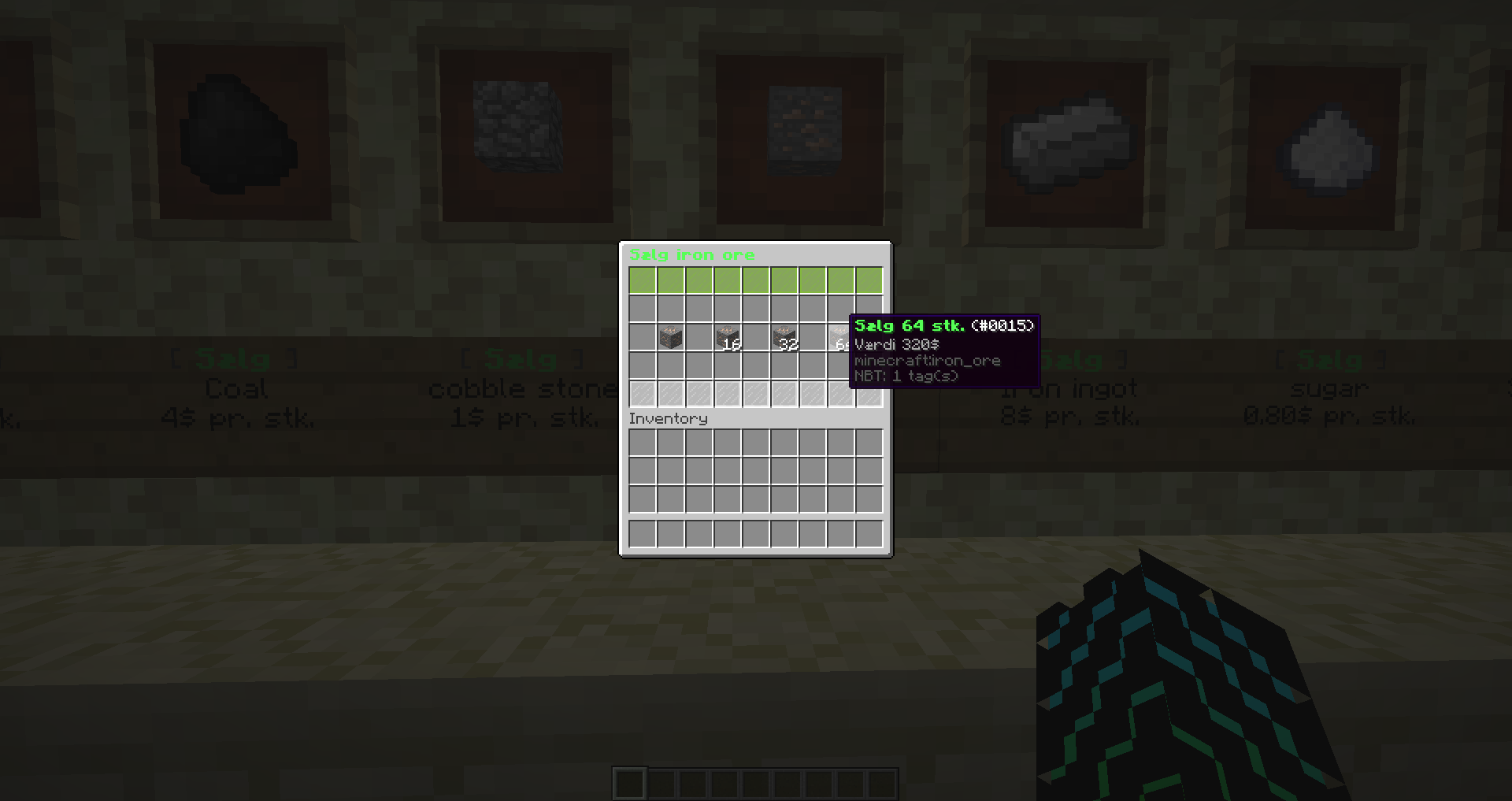 Sign Shop Skript Med Menu | Scripts | McSkripts