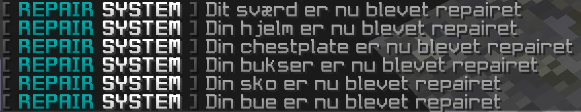 REPAIR SYSTEM Perfekt til en NPrison | Scripts | McSkripts