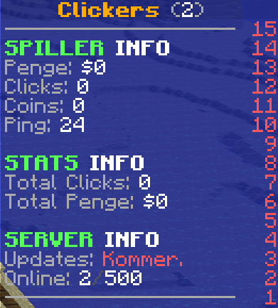 Scoreboard Skript Virker perfekt | Scripts | McSkripts