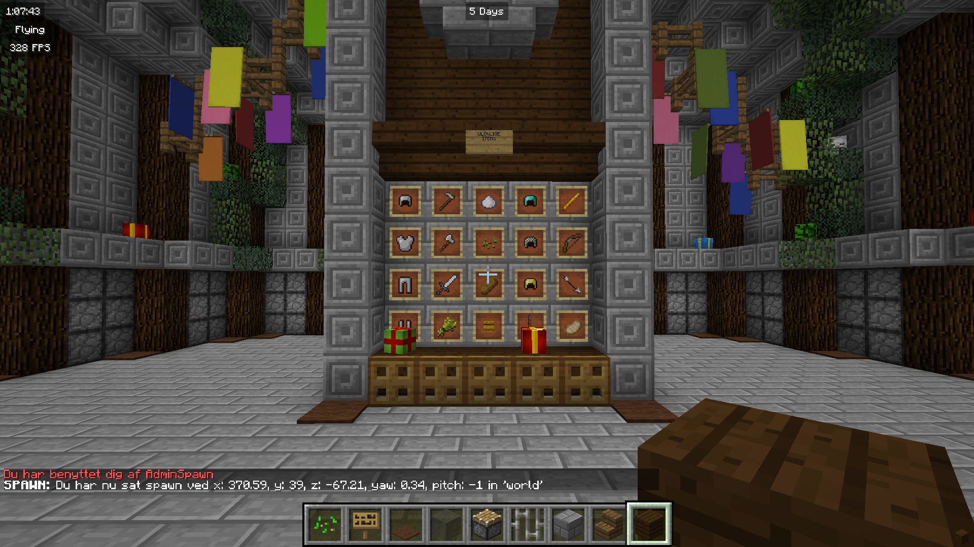 Spawn skript med delay UDEN LAG | Scripts | McSkripts