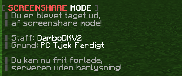 Pctjek Skript Automatisk Sssystem Med Discord Logs Logout Ban Scripts Mcskripts